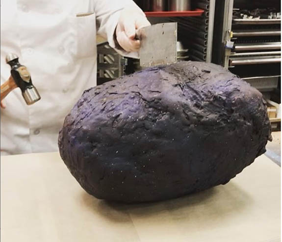 Marvel at These Massive Chocolate Geodes Filled With Gem-Like Candy ...