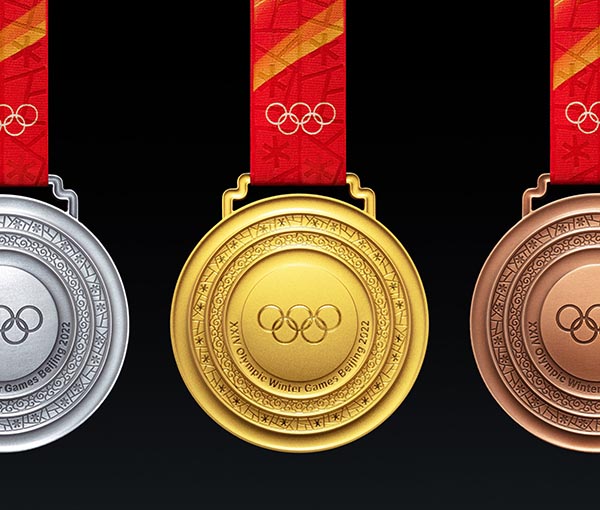Here's a Close Look at the Medals of the Beijing 2022 Olympic Games ...
